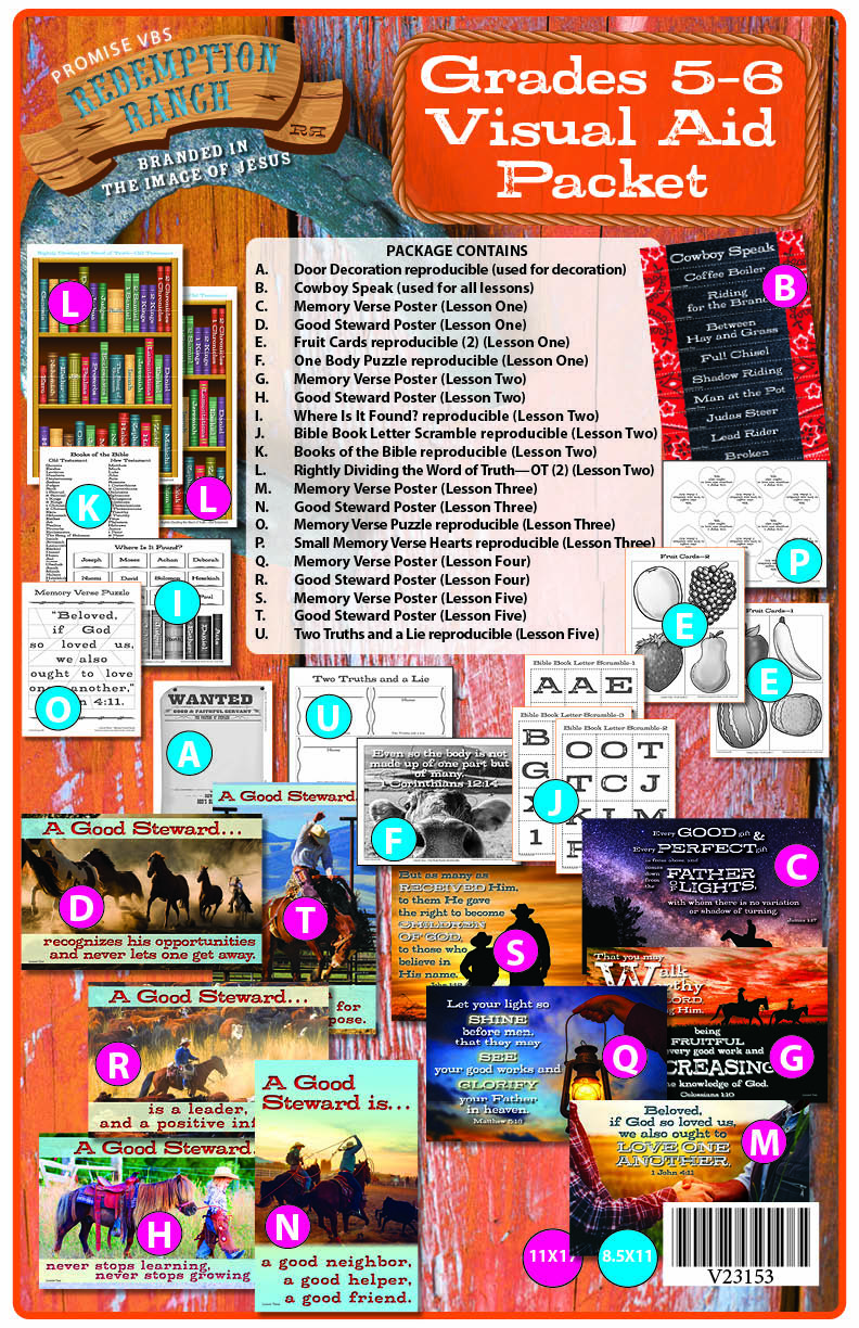 Promise VBS-REDEMPTION RANCH-branded by Jesus